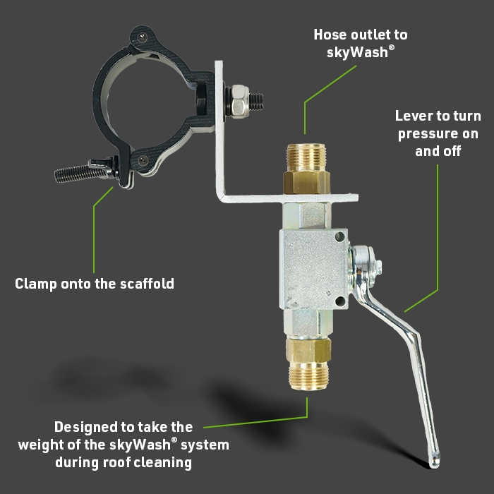 Scaffold Hose Support - Guttersucker Direct